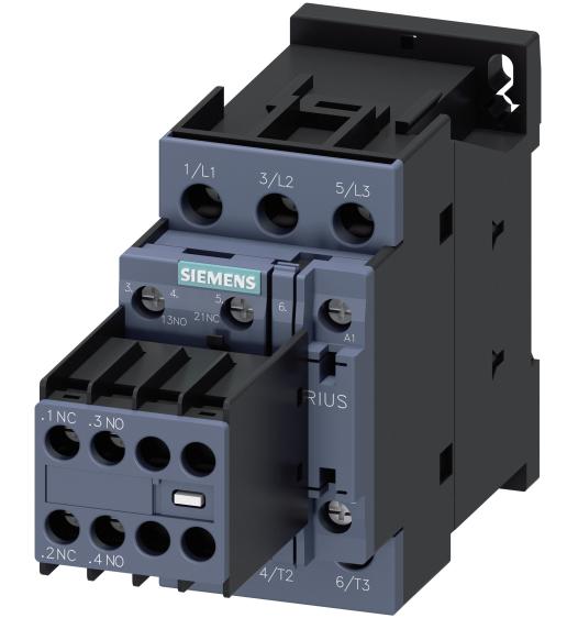 Control y contactores - contactor de potencia sirius siemens 3RT1026 ...